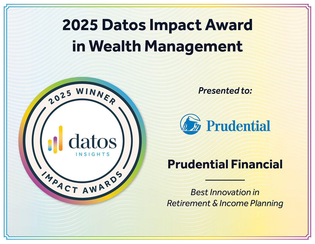 Prudential Financial’s insurance overlay wins 2025 Datos Impact Award ...